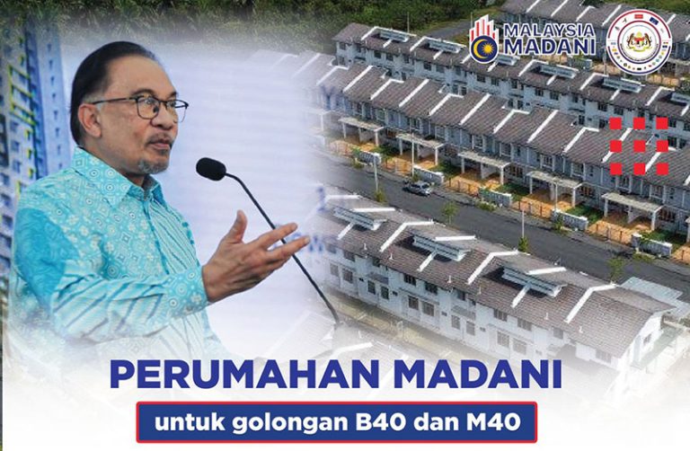 Perumahan madani untuk golongan B40 dan M40